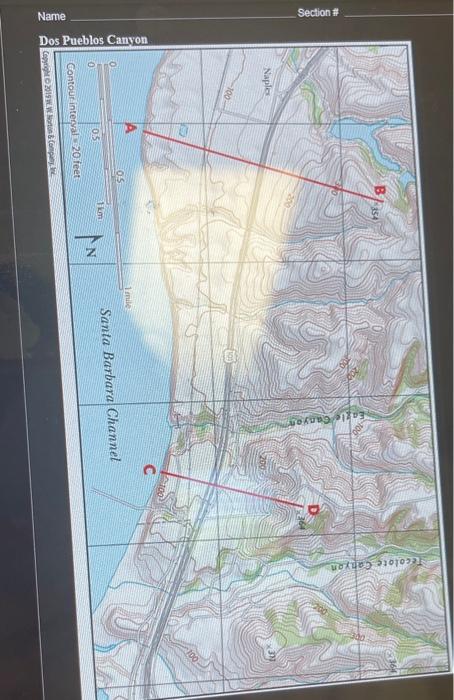Solved Find the image of the Dos Pueblos Canyon of | Chegg.com