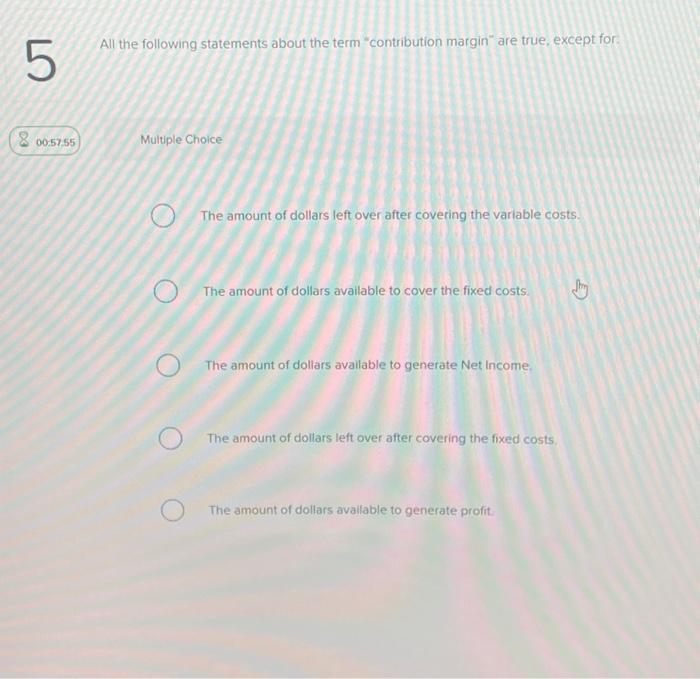 Solved All the following statements about the term | Chegg.com