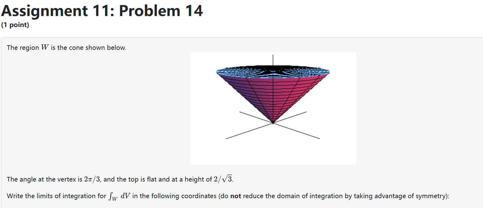 Solved Assignment 11: Problem 14 Assignment 11: Problem | Chegg.com Solved Assignment 11: Problem 14 Assignment 11: Problem | Chegg.com