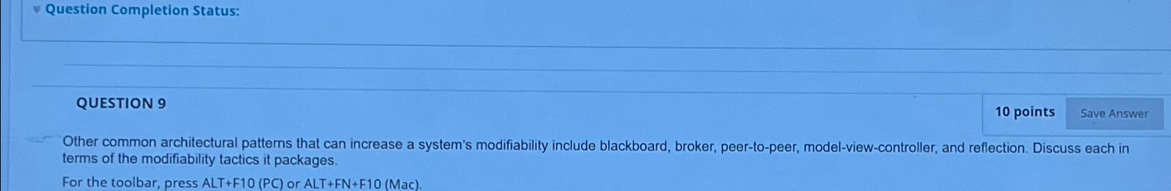 Solved Other common architectural patterns that can increase | Chegg.com