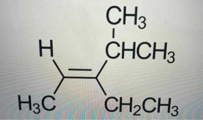 Solved CH3 CHCH3 H H3C CH2CH3 | Chegg.com