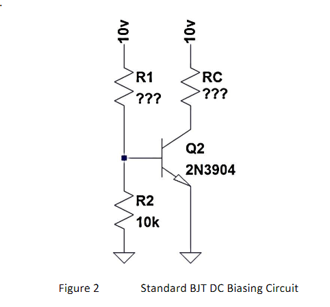 Solved Pre-Lab Part 1: DC Biasing CircuitIn the laboratory, | Chegg.com