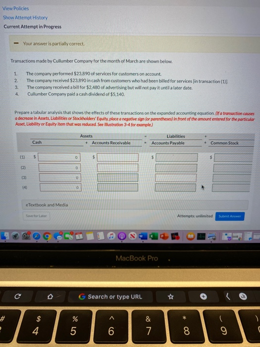Solved Current Attempt in Progress - Your answer is | Chegg.com