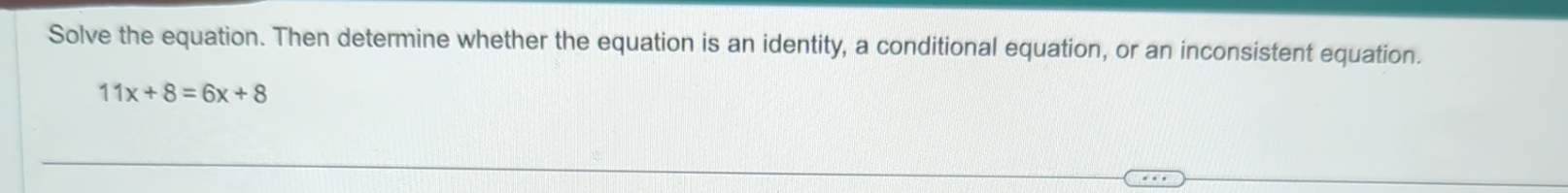 Solved Solve The Equation Then Determine Whether The