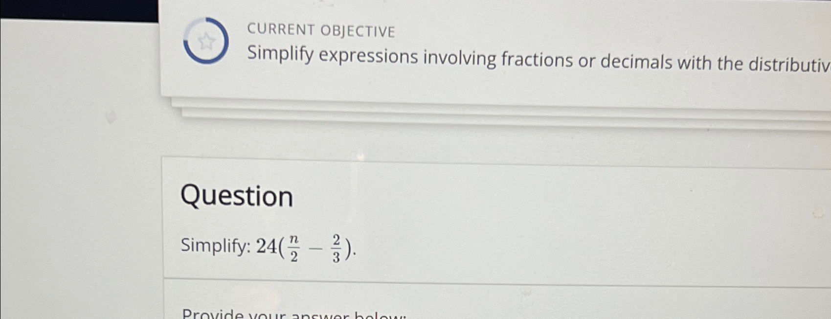 Solved CURRENT OBJECTIVESimplify expressions involving | Chegg.com
