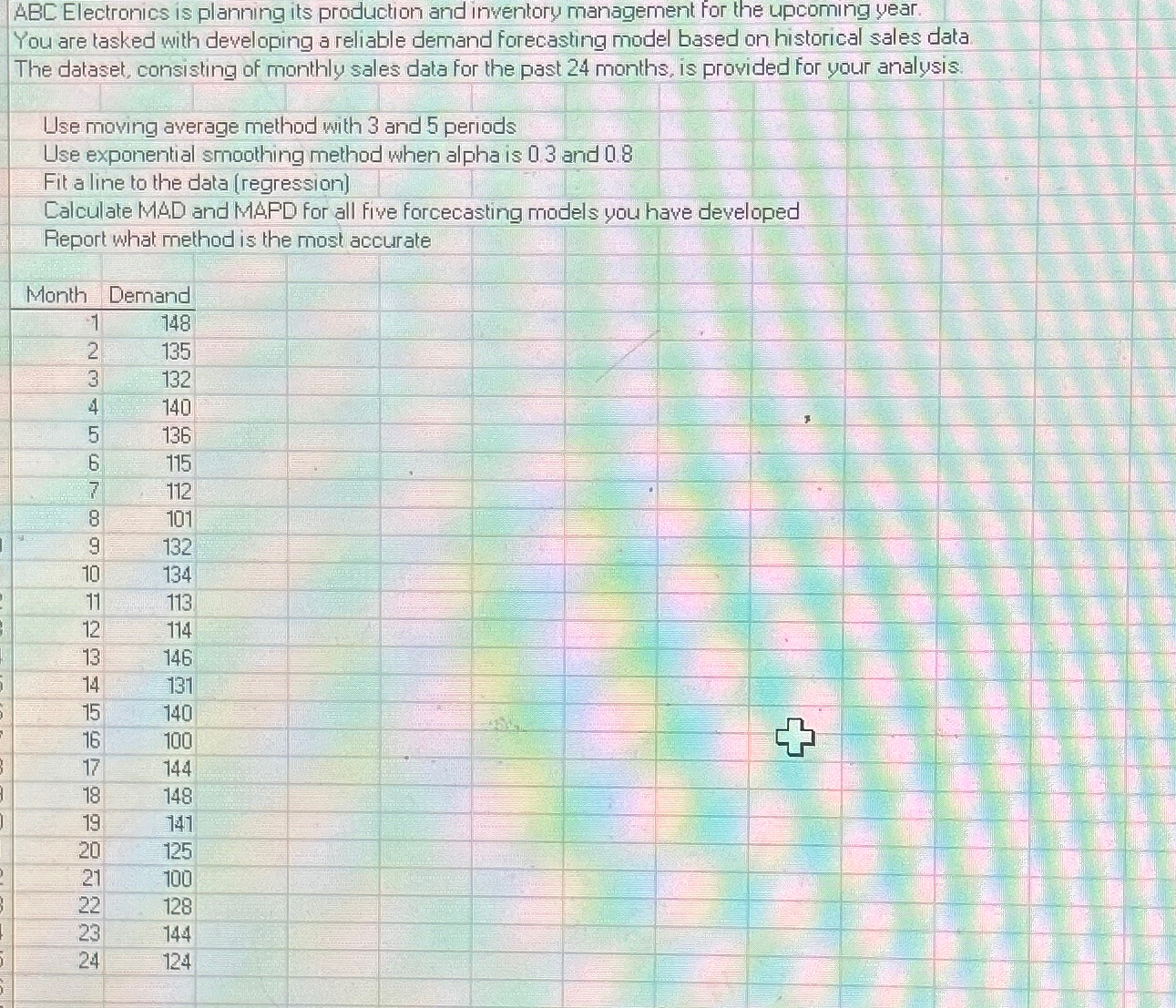 ABC Electronics is planning its production and | Chegg.com