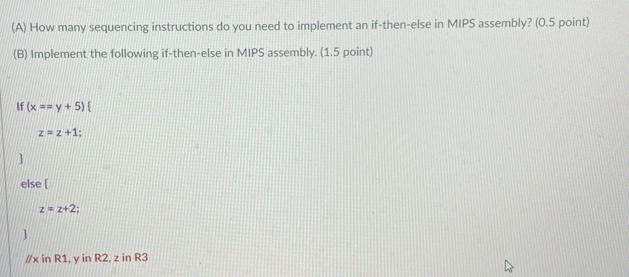 Solved (A) ﻿How many sequencing instructions do you need to | Chegg.com
