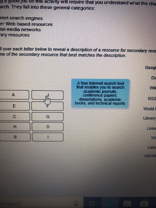 Solved Research Whatever your research topic, you should | Chegg.com