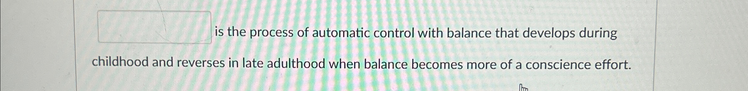 Solved is the process of automatic control with balance that | Chegg.com