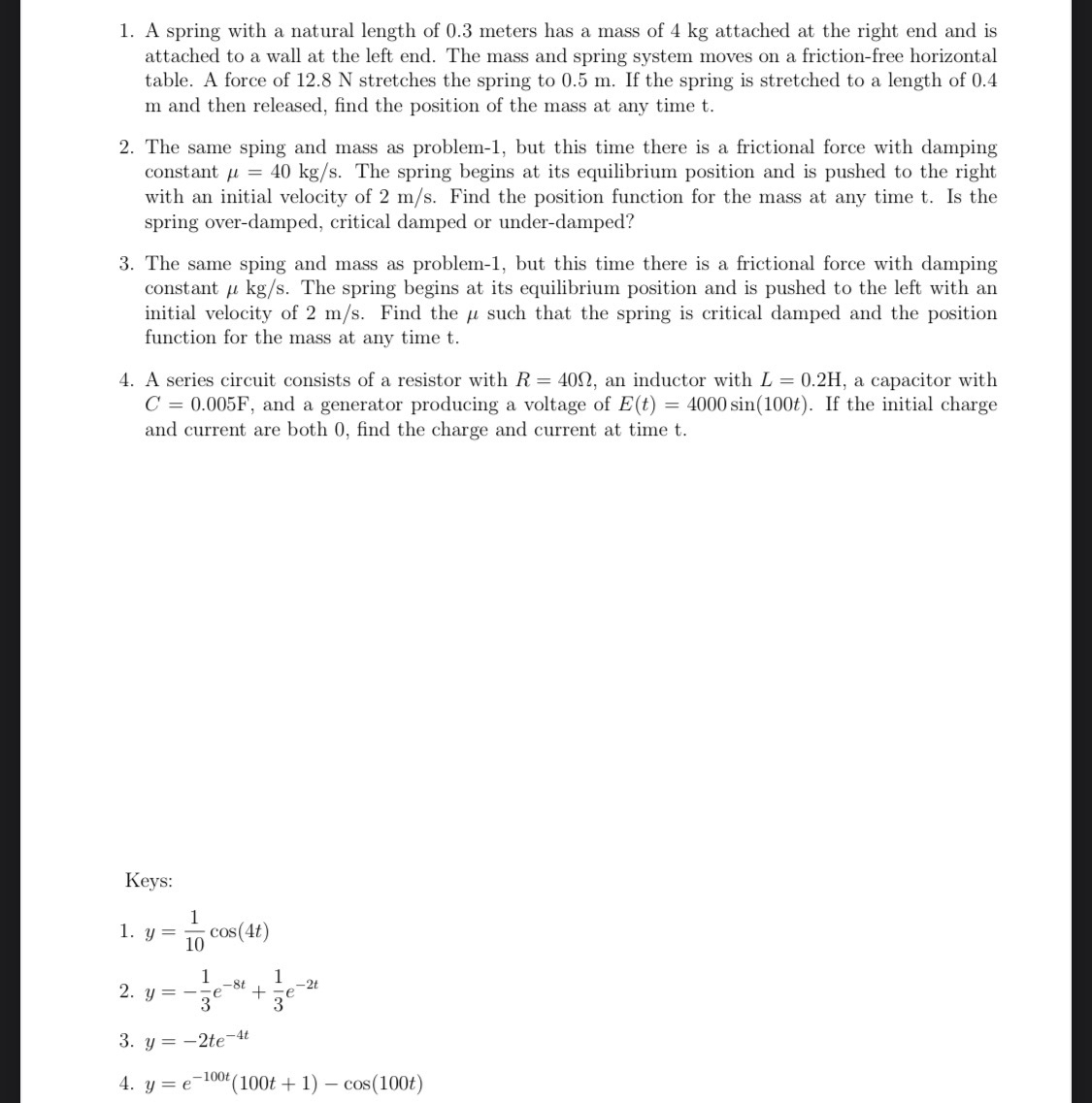 Please show step by step. Need help with #2,3,and 4. | Chegg.com