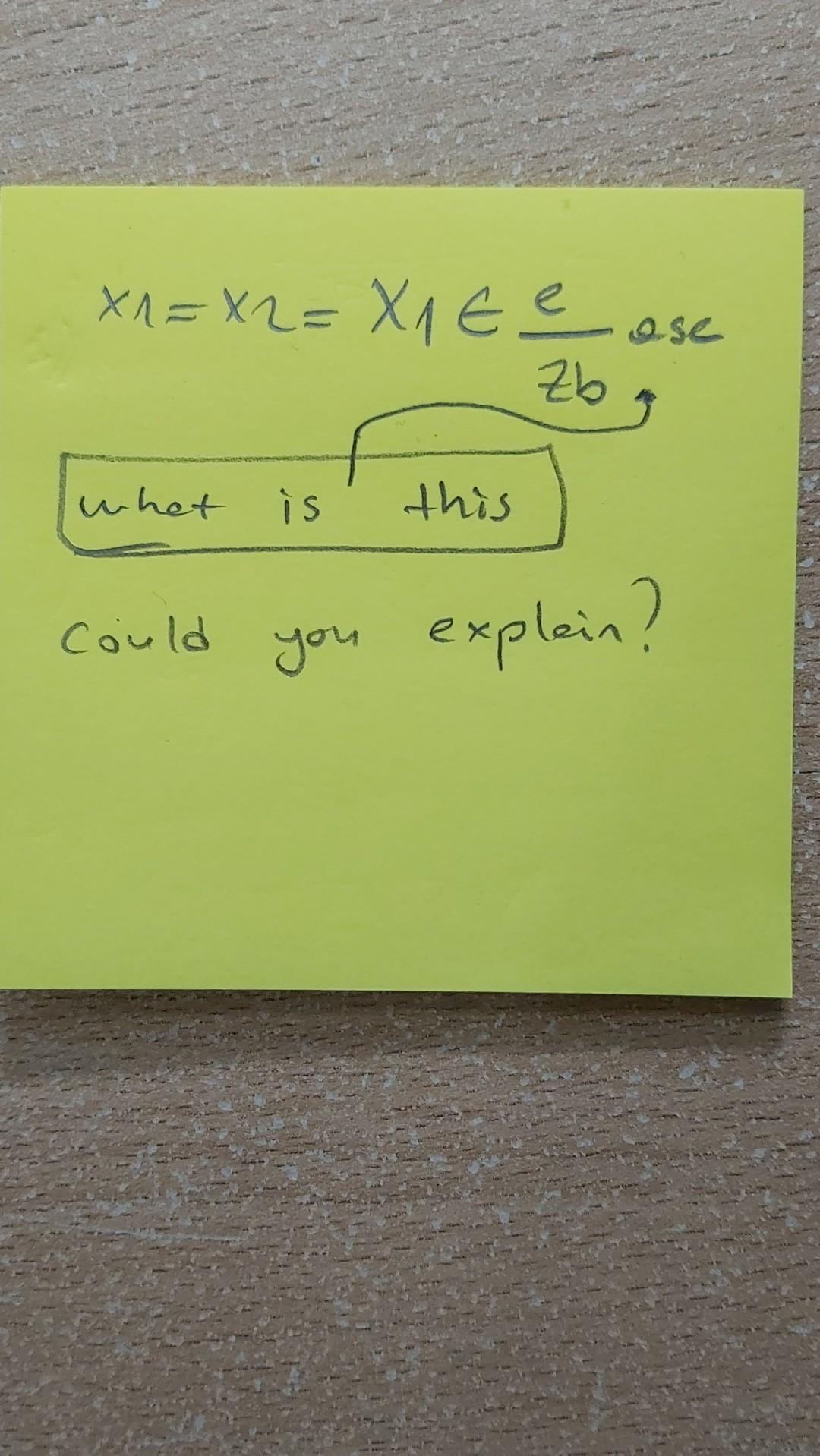Solved x1=x2=x1∈zbe ase what is this could you explein? | Chegg.com