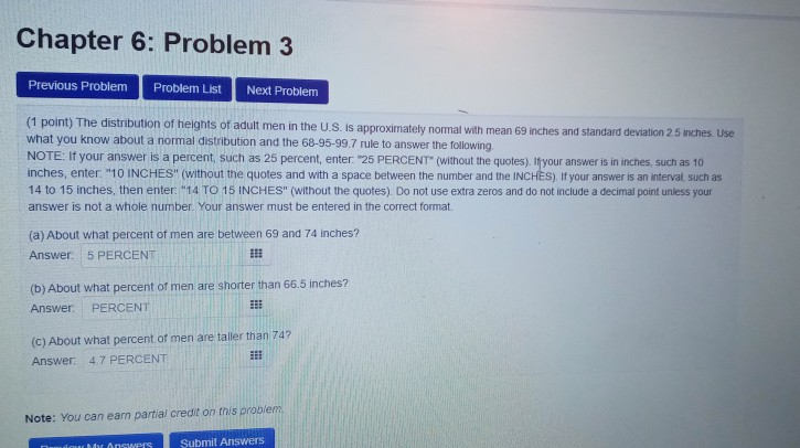 Solved Chapter 6 Problem 3 Previous Problem Problem List 5234
