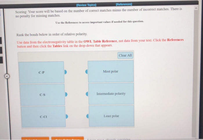 Solved [Review Topica) (References Scoring: Your score will | Chegg.com