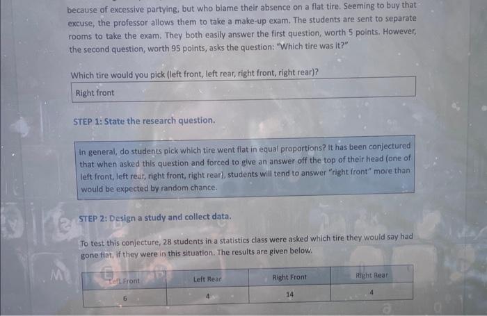 because of excessive partying, but who blame their | Chegg.com