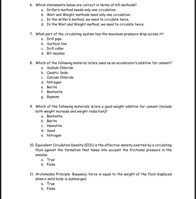 Solved Multiple Choice Questions (CIRCLE all correct | Chegg.com