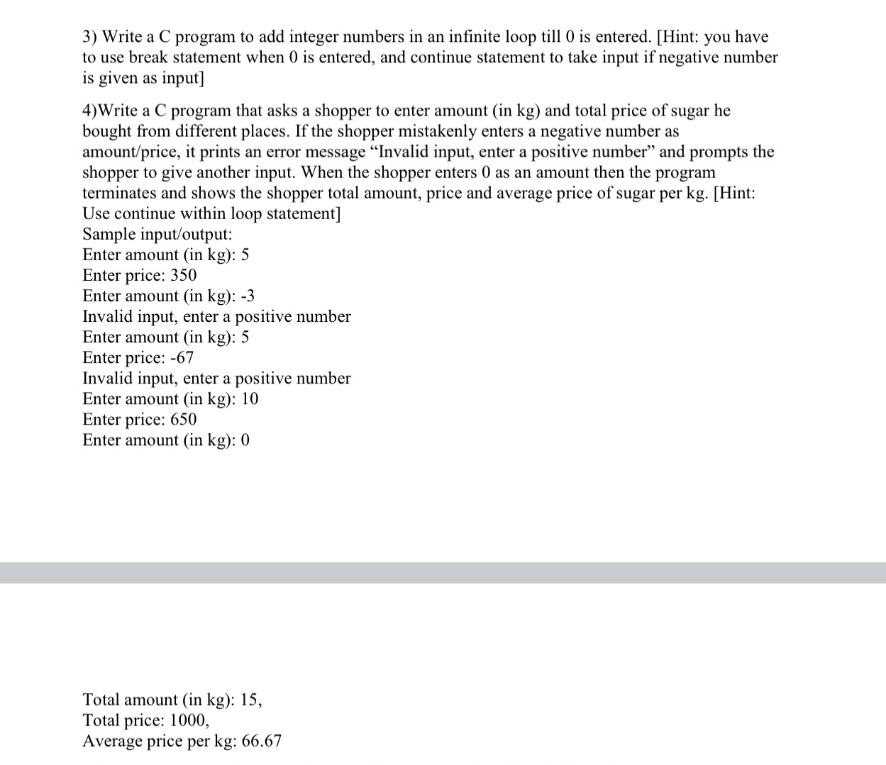 Solved Honourable Chegg Experts, Please solve it with C | Chegg.com