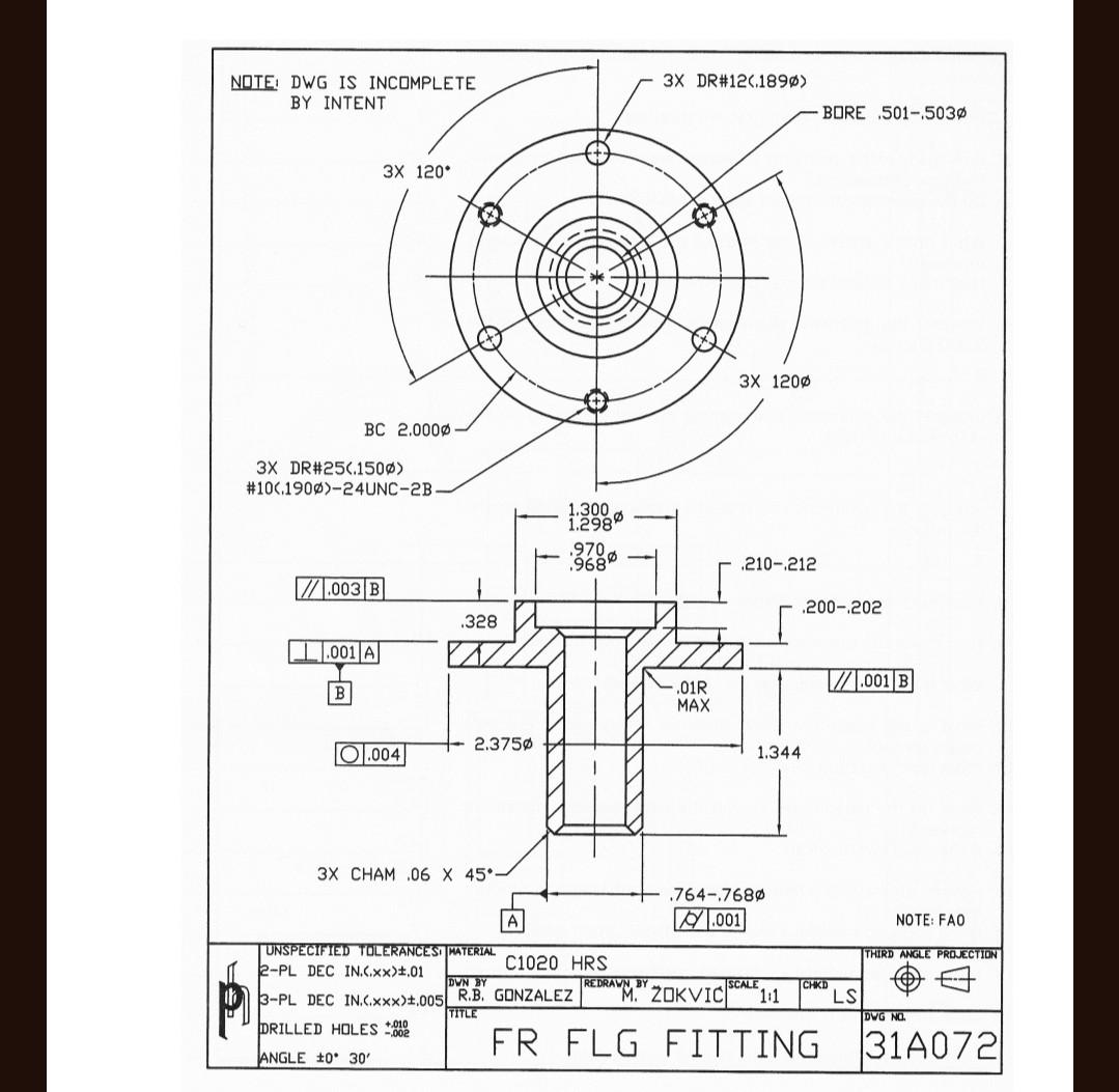 INSTRUCTIONS: Refer to drawing 31A072 to answer the | Chegg.com