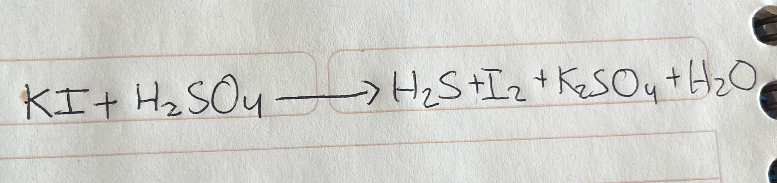 Solved Could you balance the next equation by the algebraic | Chegg.com