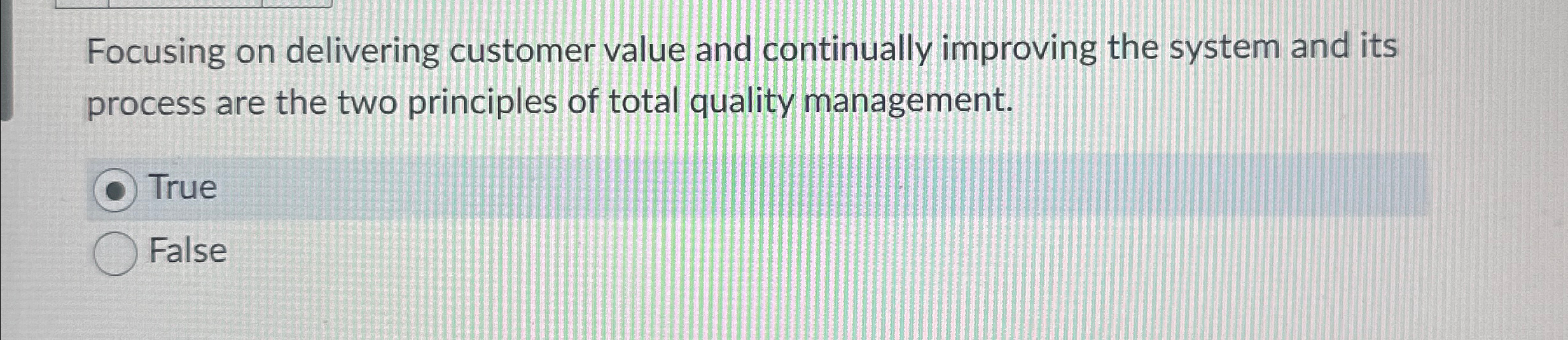 Solved Focusing on delivering customer value and continually | Chegg.com