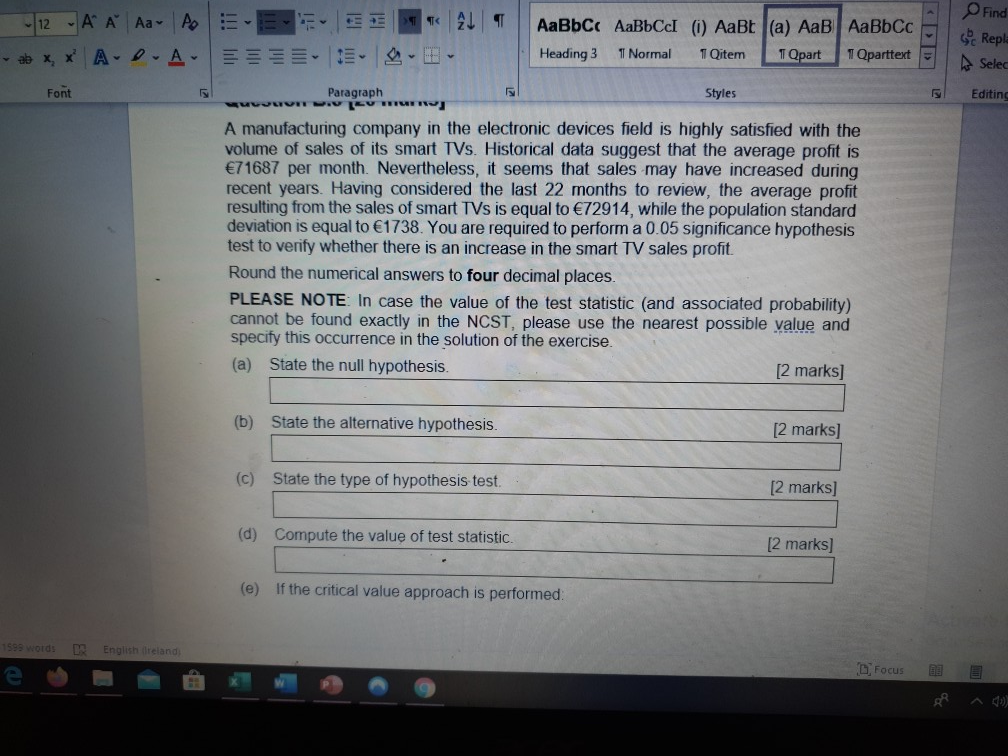 Solved Find 21 T - 12 - A A A A E E-REEK - X X ADA ! AaBbcc | Chegg.com