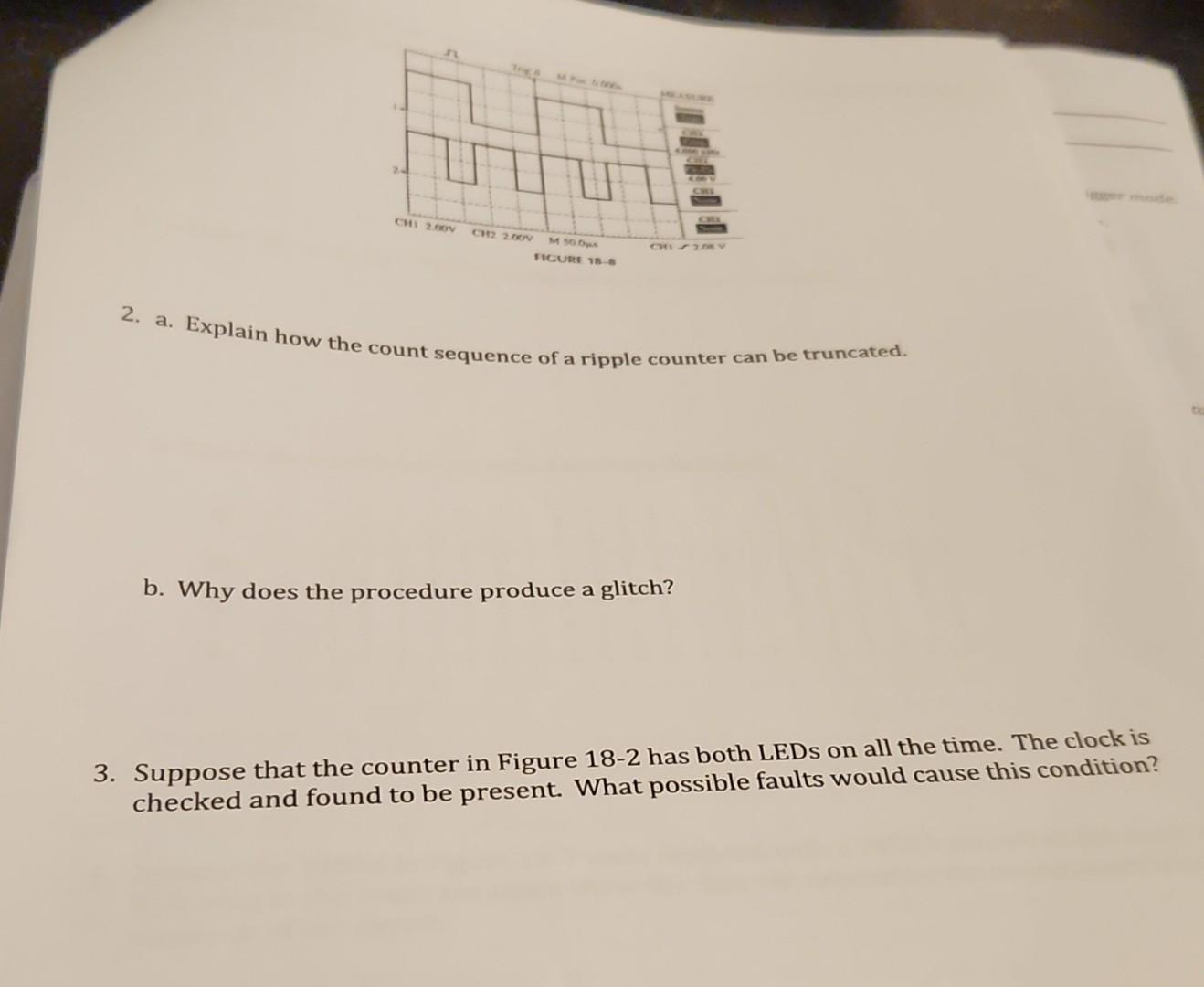 Solved Evaluation and Review Questions: 1. Figure 18-8 shows | Chegg.com