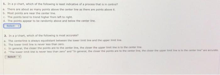 Solved Conceptual Overview: Exploring how p-charts are used | Chegg.com
