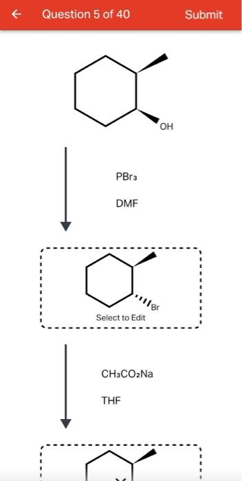 Solved Draw the products of the two step reaction sequence | Chegg.com