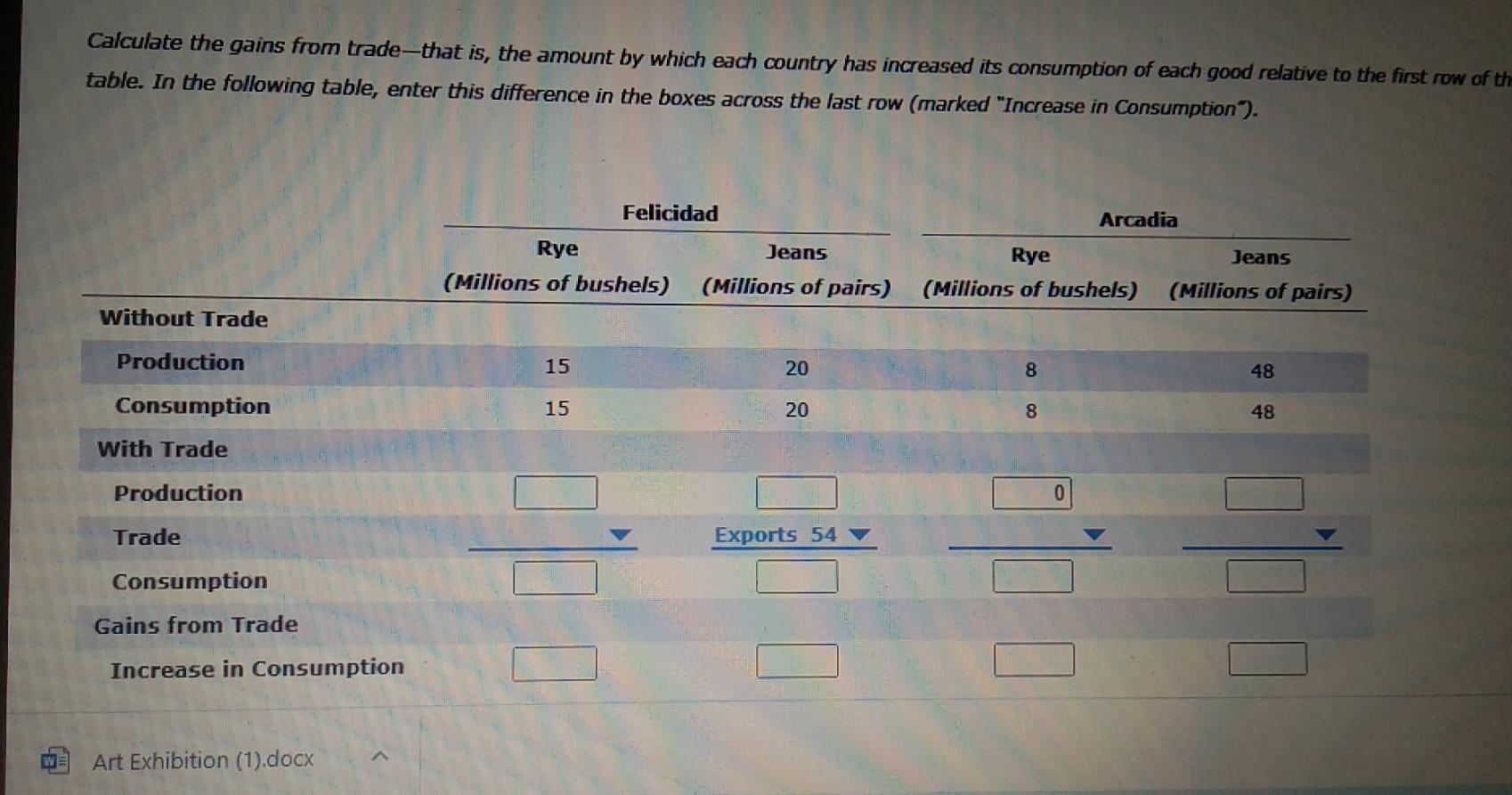 Solved Back to Assignment Attempts Average/4 3. Gains from | Chegg.com