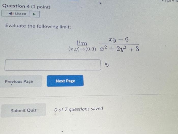 Solved Evaluate the following limit: | Chegg.com