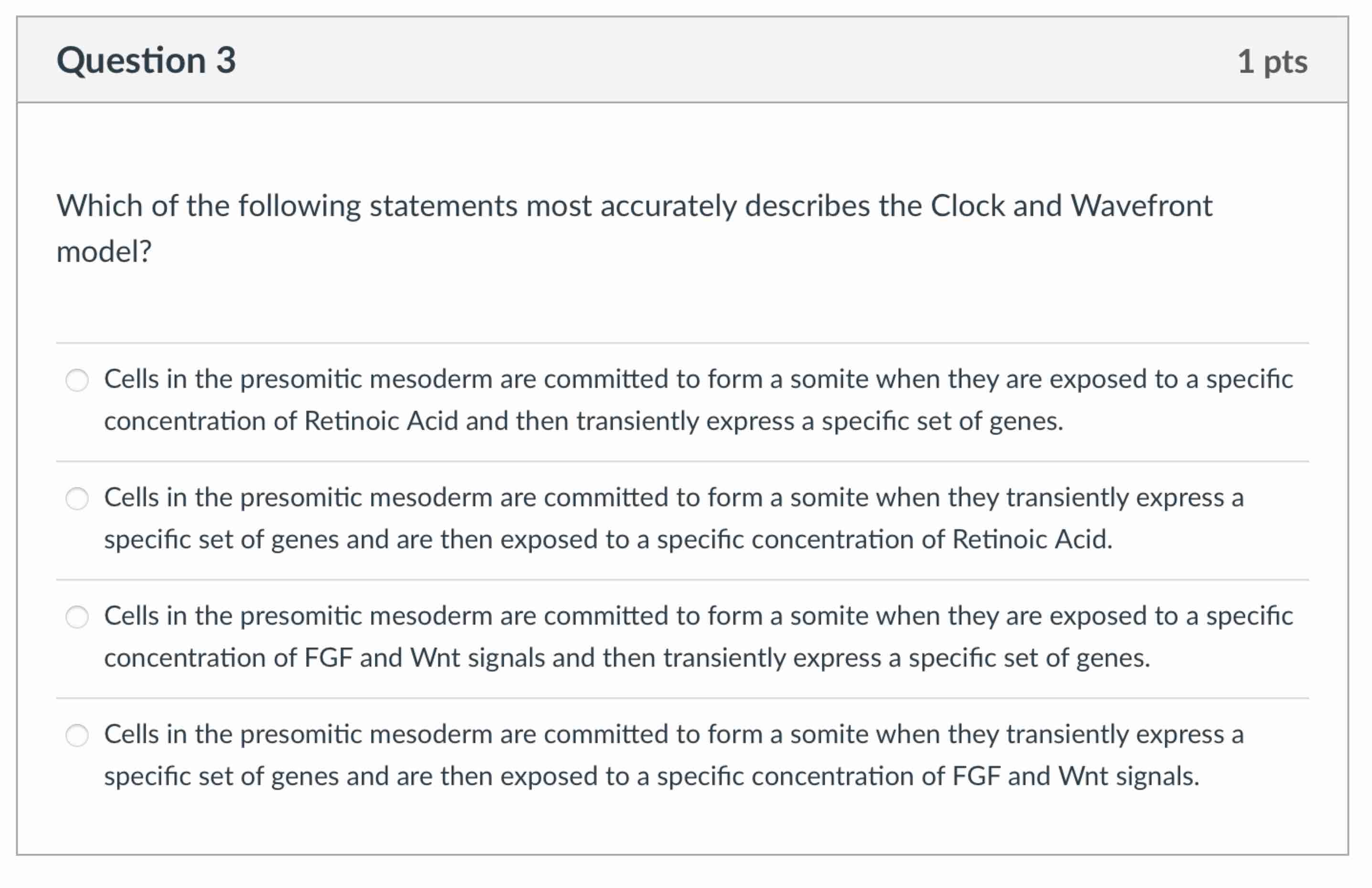 Solved Question 3Which of the following statements most | Chegg.com