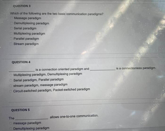 Solved QUESTION 3 Which of the following are the two basic | Chegg.com
