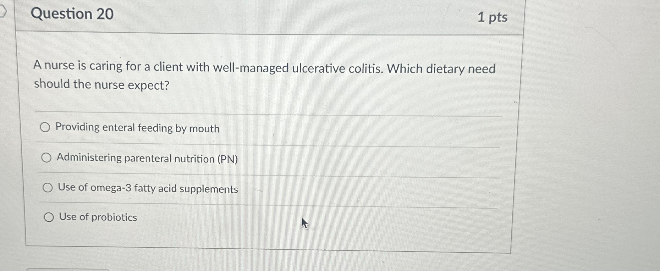Solved Question 201 ﻿ptsA nurse is caring for a client with | Chegg.com