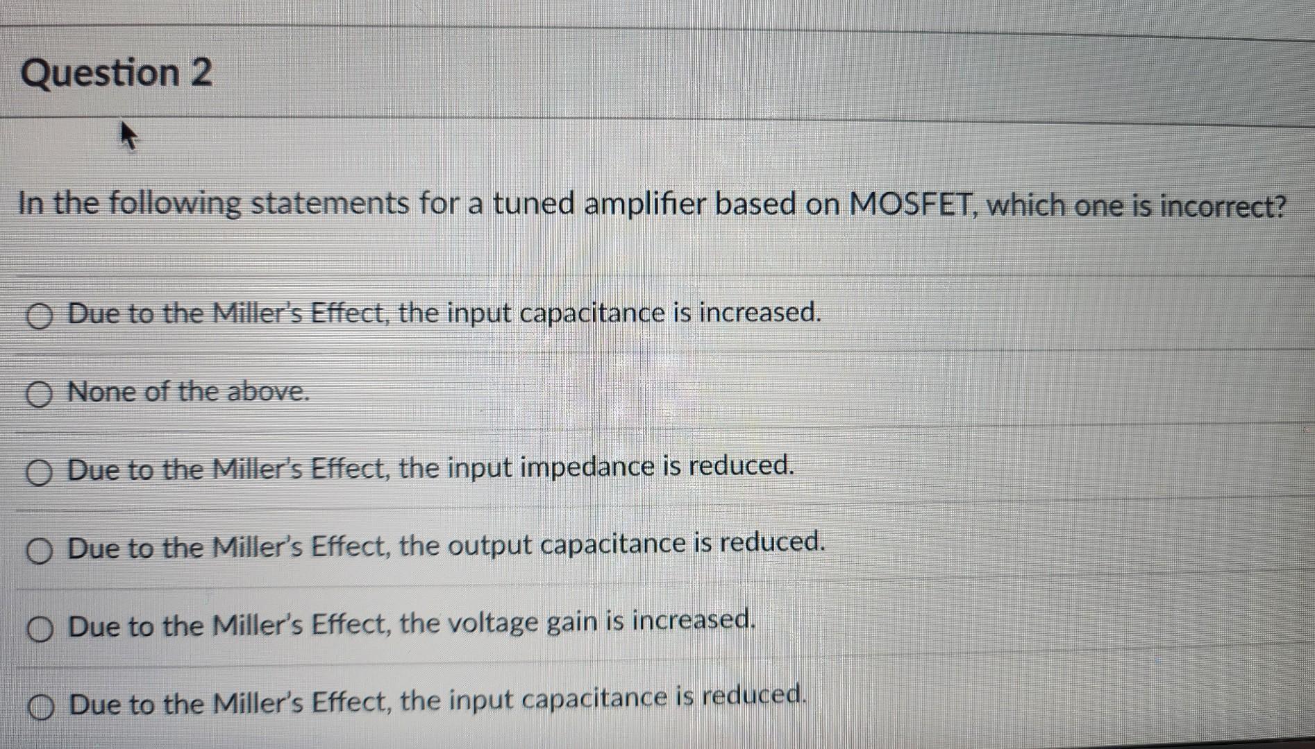 Solved In order to pick up a narrow-band signal from an | Chegg.com