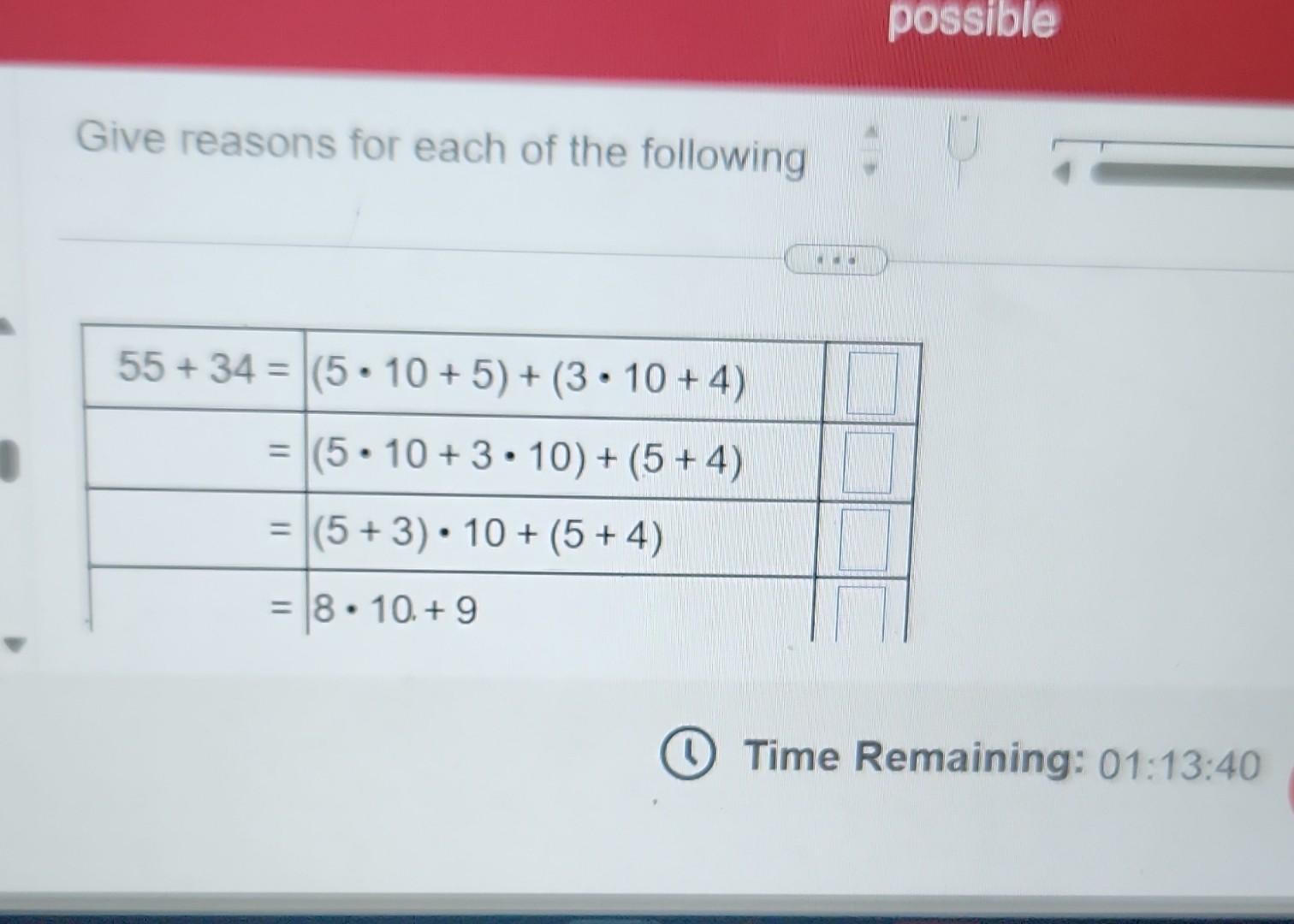 Solved Give reasons for each of the following (1) Time | Chegg.com Solved Give reasons for each of the following (1) Time | Chegg.com