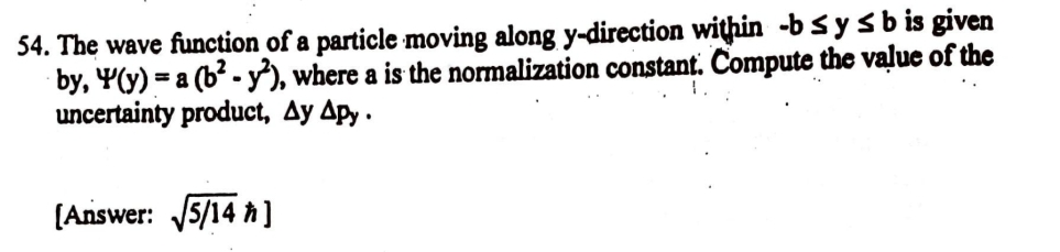 Solved The wave function of a particle moving along | Chegg.com