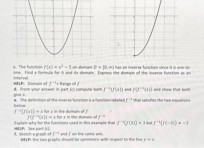 Solved 1.R. Review of Pre-Calculus a. Suppose a function f | Chegg.com