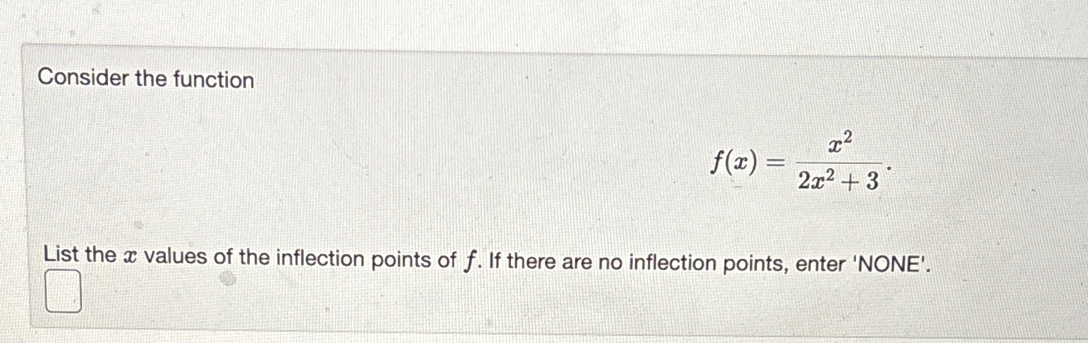 Solved Consider the functionf(x)=x22x2+3List the x values | Chegg.com Solved Consider the functionf(x)=x22x2+3List the x values | Chegg.com