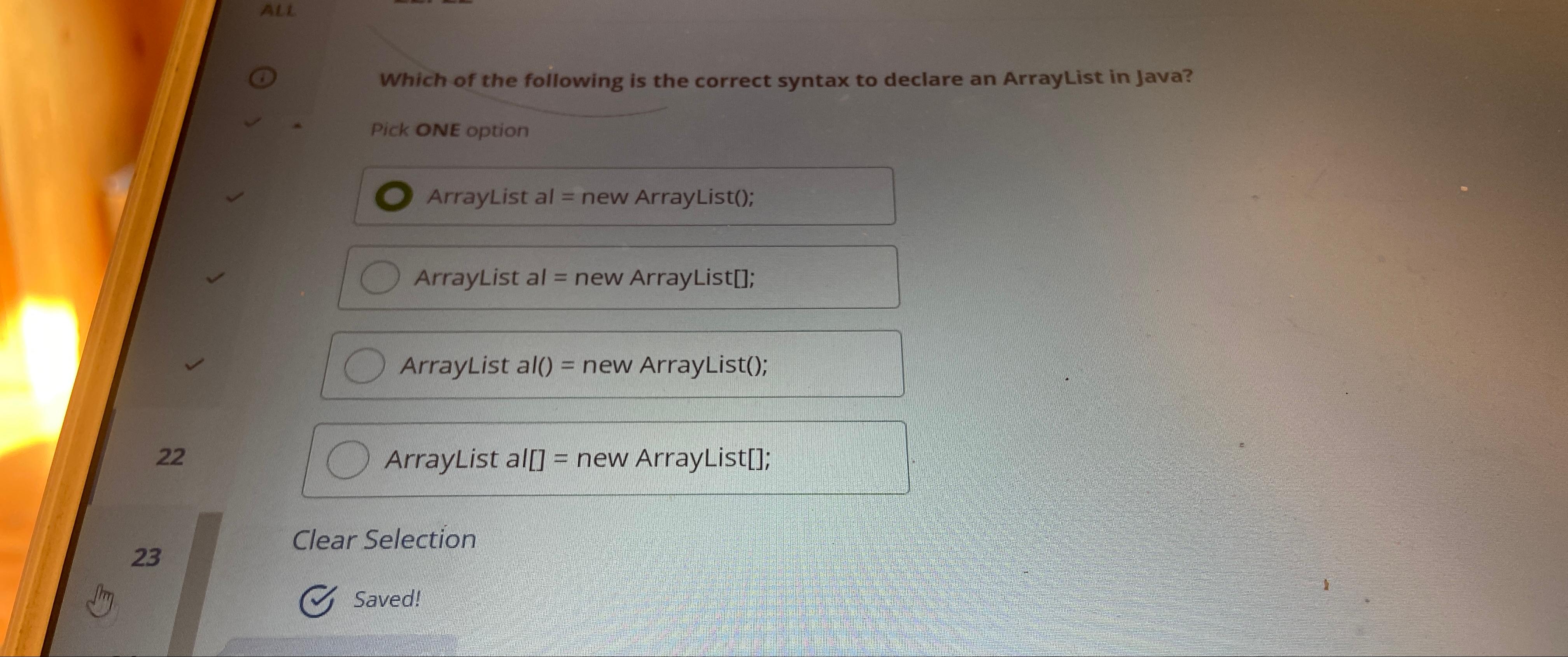 Solved Which of the following is the correct syntax to | Chegg.com