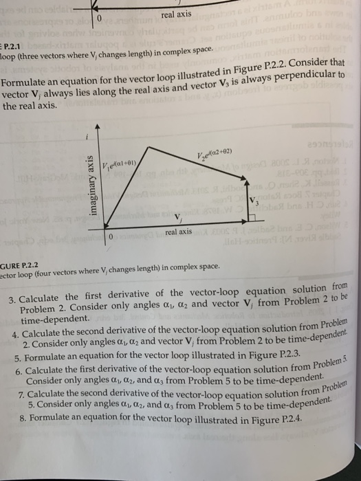 Solved real axis where changes length) in complex space. | Chegg.com