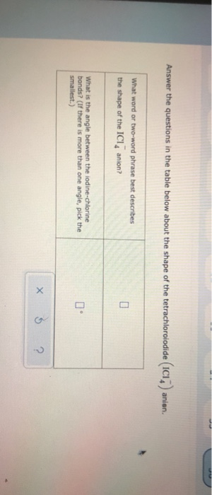 Solved Answer the questions in the table below about the | Chegg.com