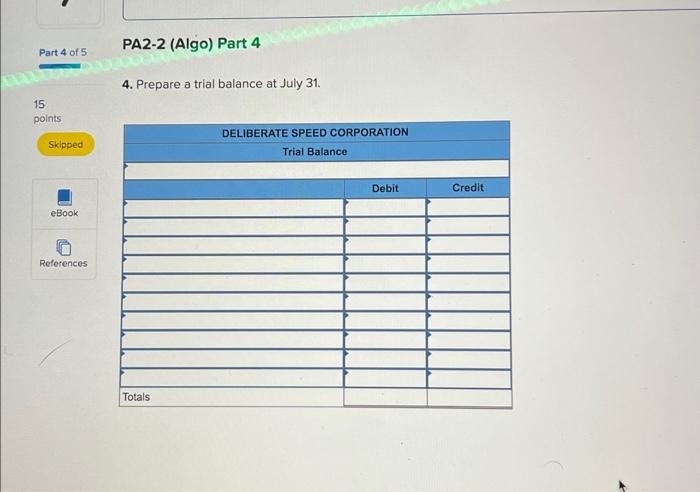 Solved Required information PA2-2 (Algo) Recording | Chegg.com