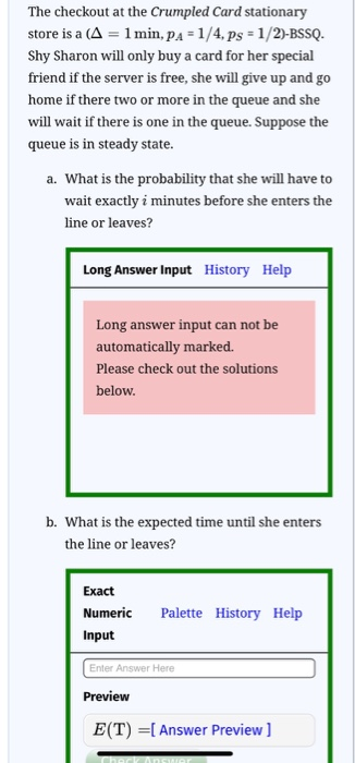 The checkout at the Crumpled Card stationary store is | Chegg.com