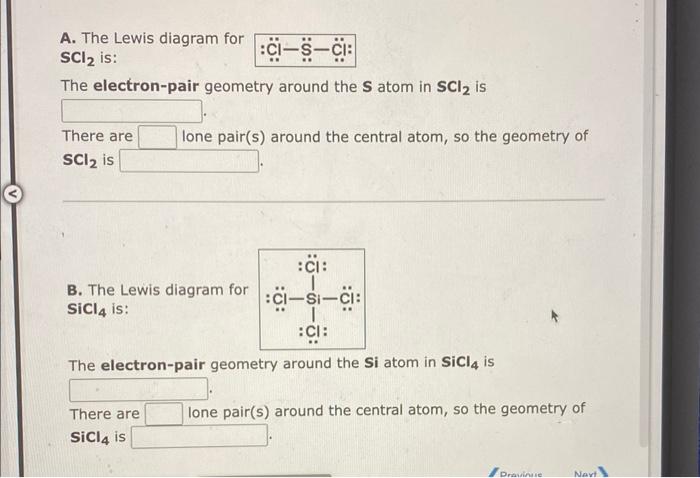 Solved Please note that "geometry" refers to the molecular | Chegg.com