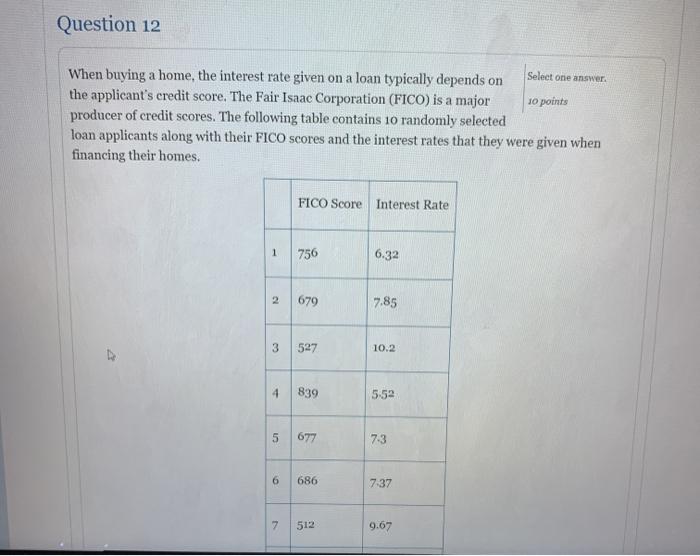 Solved Question 7 Consider the following table summarizing | Chegg.com