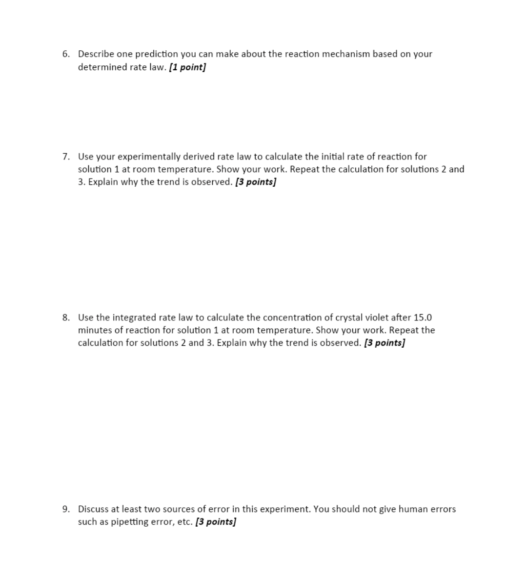 Chem 1211, 1212, 1213 Lab Sessions 4 and 5 Report | Chegg.com
