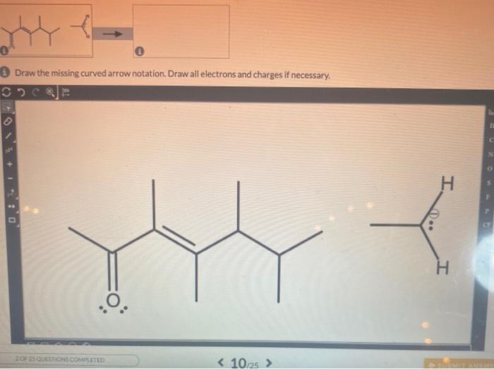 Solved draw the missing curved arrow notation in the | Chegg.com