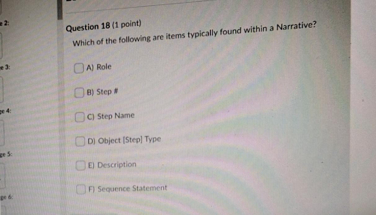 Solved Level 1 - Process Flow Question 1 (1 point) When | Chegg.com