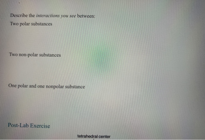 Solved Part C - Polarity Demonstration The display includes: | Chegg.com