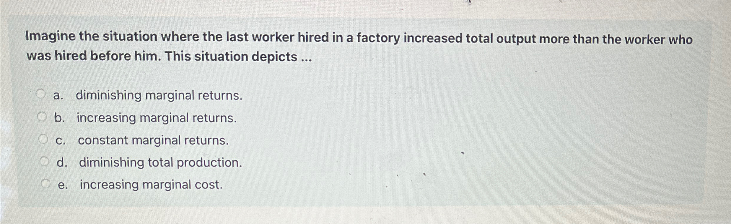 Solved Imagine the situation where the last worker hired in | Chegg.com