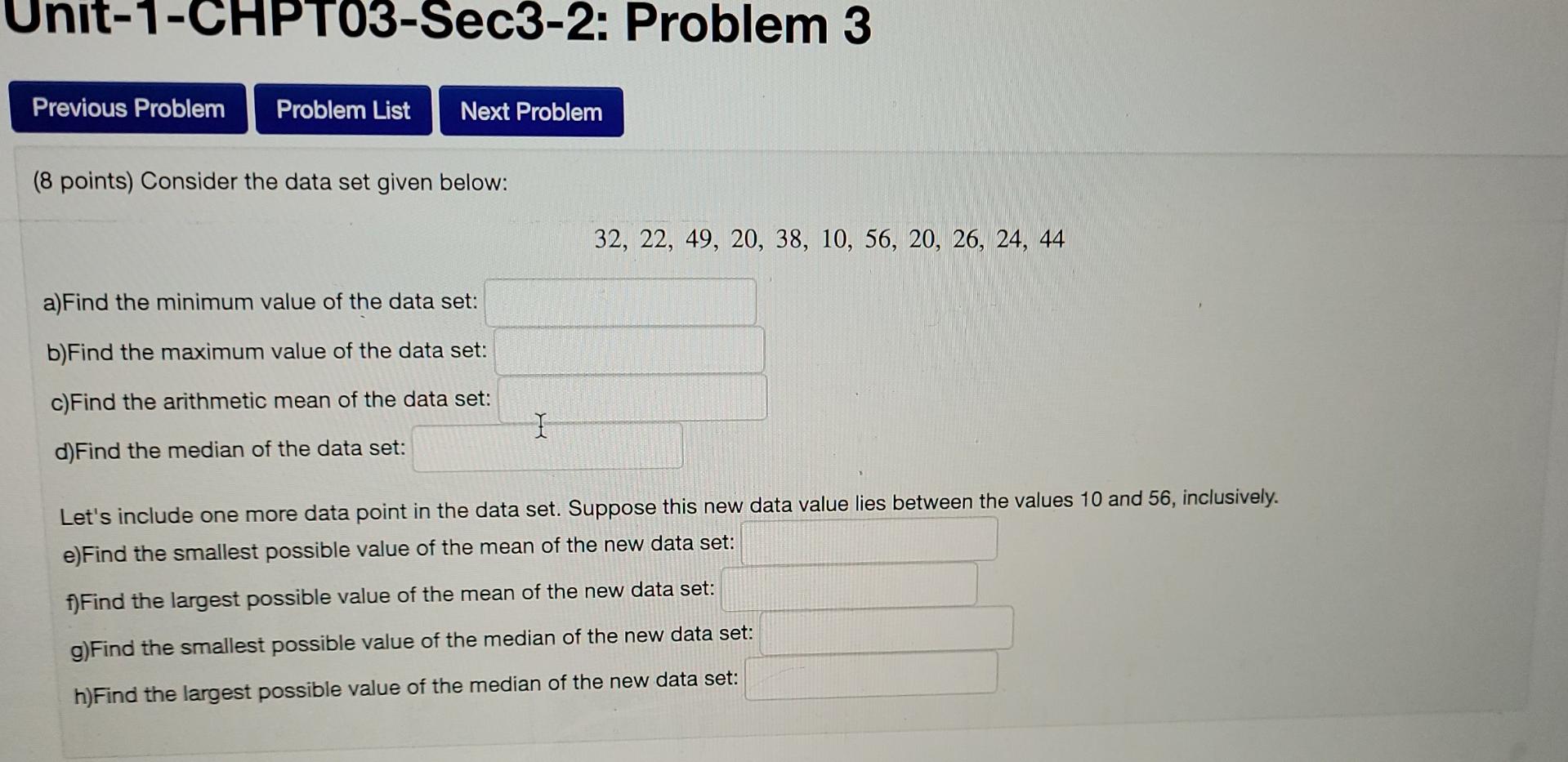 Solved Unit-1-CHPT03-Sec3-2: Problem 3 Previous Problem | Chegg.com